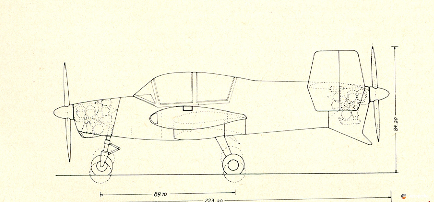 Yager Ky-03 Libellula · The Encyclopedia of Aircraft David C. Eyre