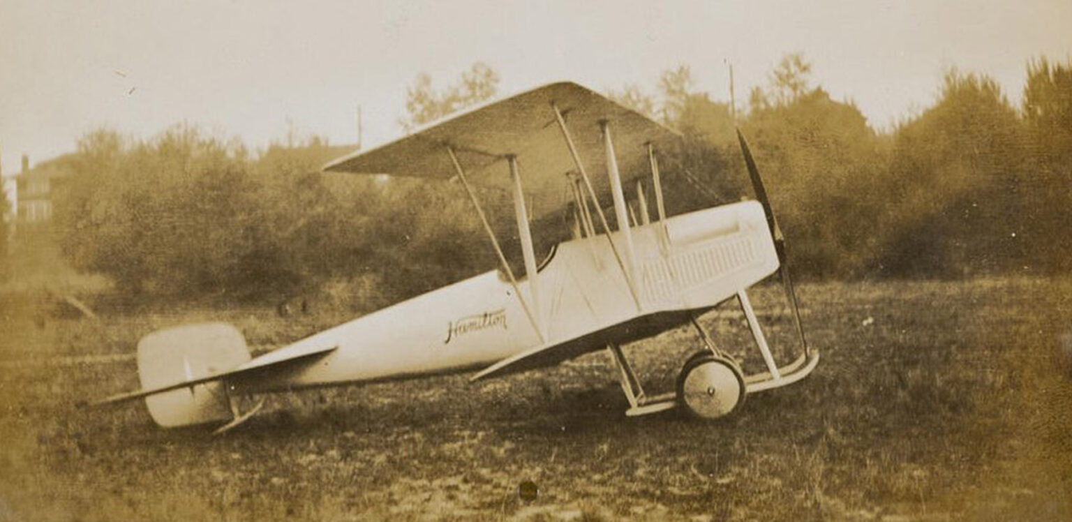 HAMILTON BIPLANE · The Encyclopedia of Aircraft David C. Eyre